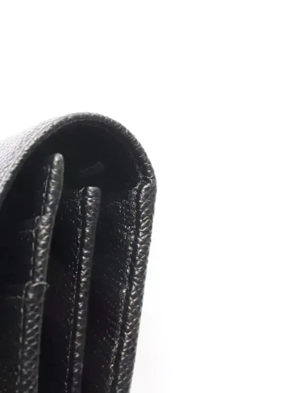 BVLGARI 2010s Logo-detail Leather Wallet