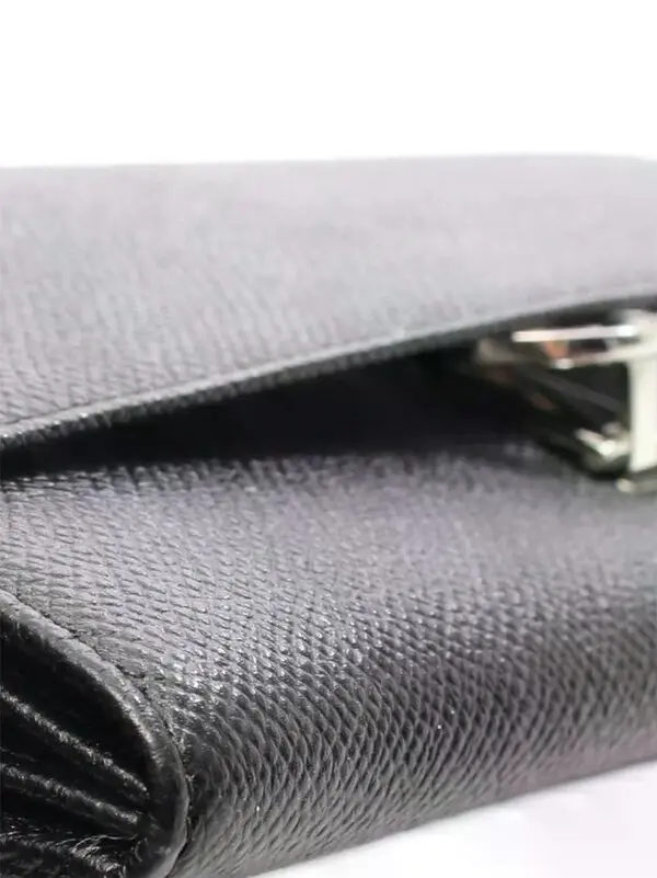 BVLGARI 2010s Logo-detail Leather Wallet