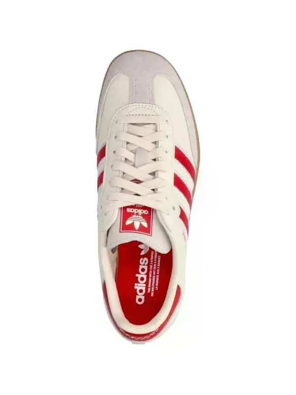 Adidas Samba Leather Sneakers - White