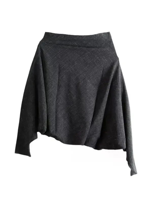 CORTANA Nasa Cross-hatch Boat-neck Blouse