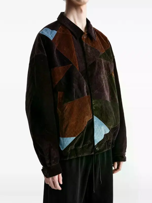 CASEY CASEY Auber Patchwork Corduroy Jacket