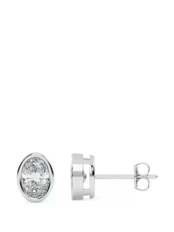 Diamond Essentials Diamond Bezel Earrings