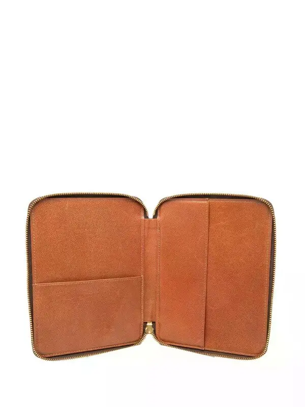 LOUIS VUITTON 1986 Monogram Zippy Agenda Cover