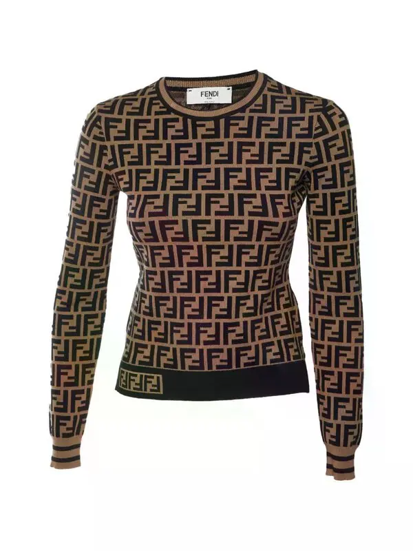 Fendi Ff Zucca Sweater