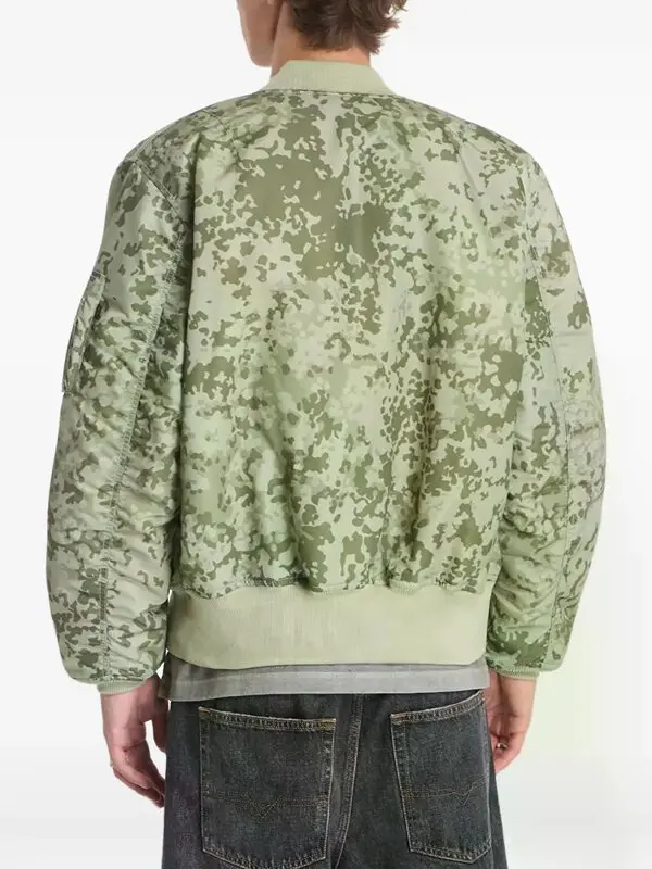 Alpha Industries Ma-1 Camo-print Reversible Bomber Jacket