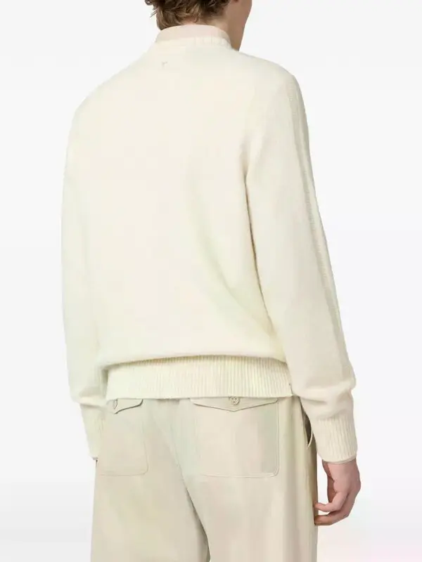 TOD'S Hammer Sleeve Crew Neck Sweater