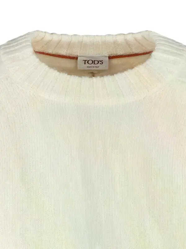 TOD'S Hammer Sleeve Crew Neck Sweater