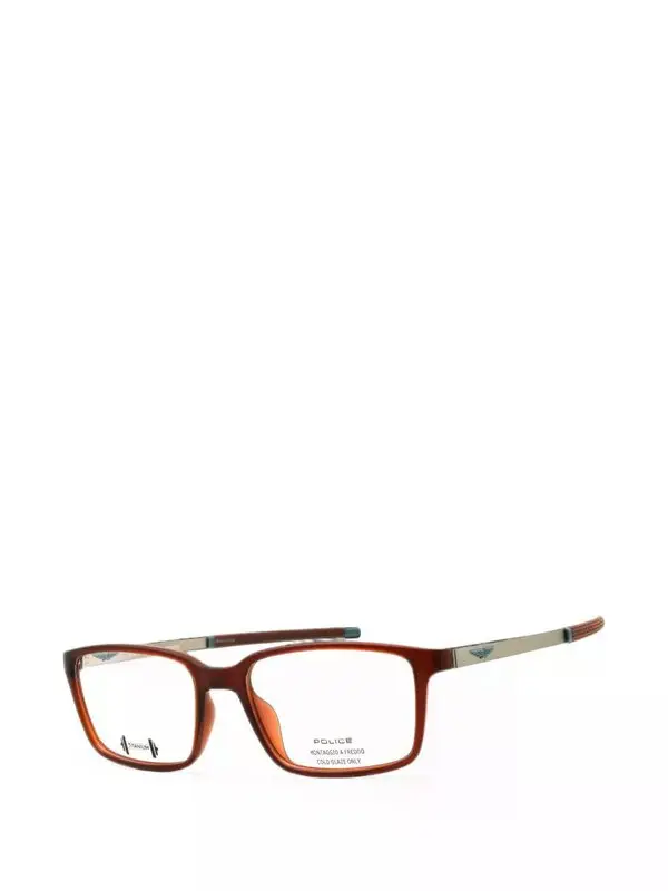 POLICE Rectangle-frame Glasses