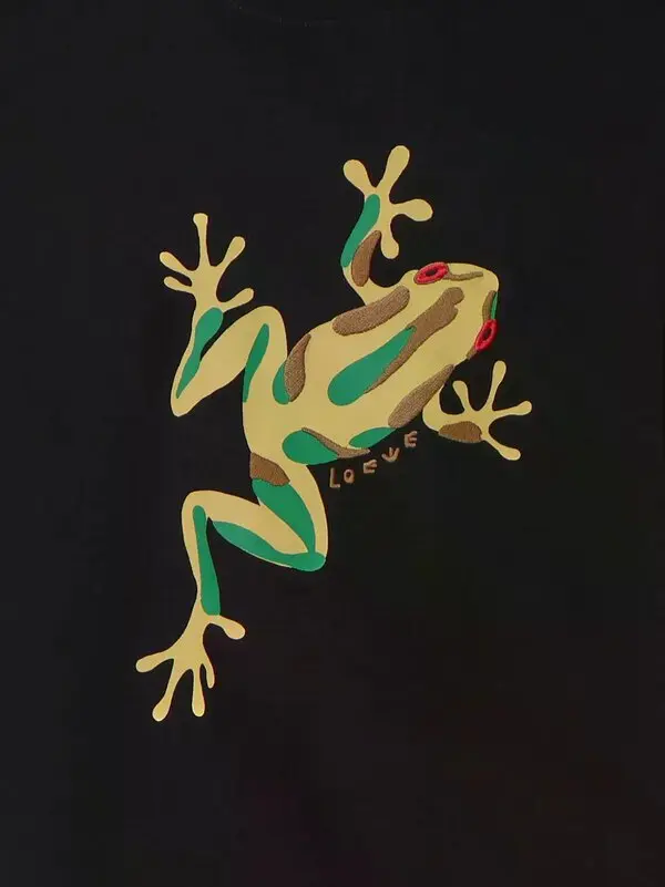 Loewe Anagram-logo Frog-motif T-shirt