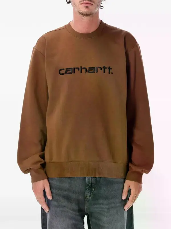 Carhartt Work In Progress Logo-embroidered Sweatshirt