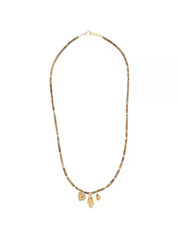 Isabel Marant Étoile Charm-detail Beaded Necklace