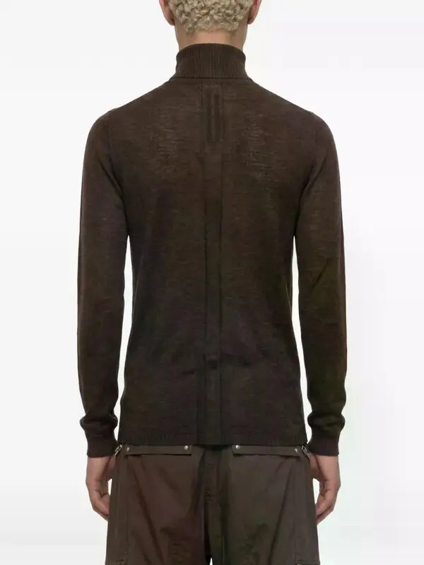 Rick Owens Level Turtle Roll-neck Sweater