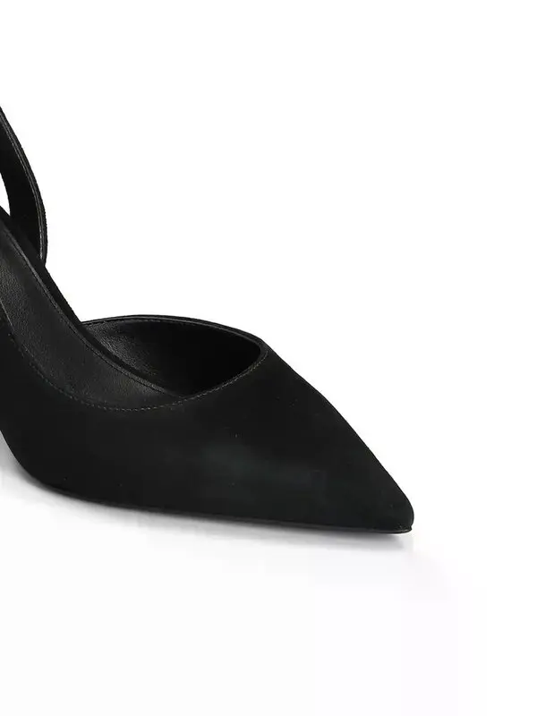 Michael Kors Slingback Pointed-toe Pumps - Black
