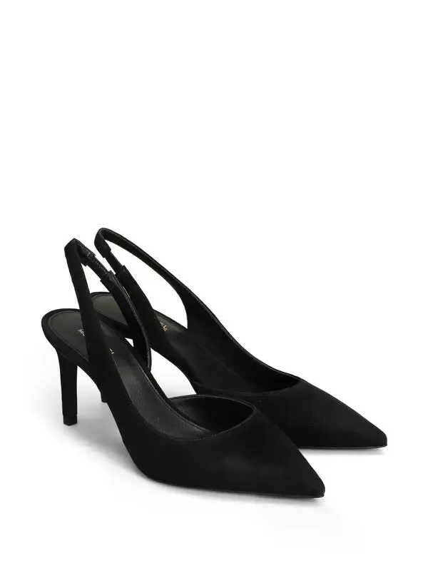 Michael Kors Slingback Pointed-toe Pumps - Black