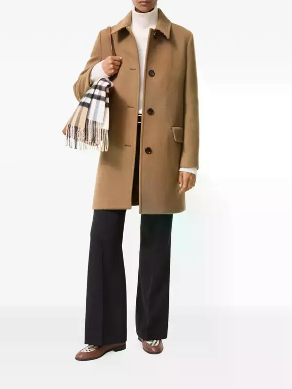 Burberry Wool Cashmere Gosford Tailored Coat