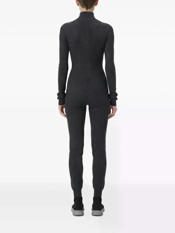 Brunello Cucinelli Ribbed-knit Wool Jumpsuit