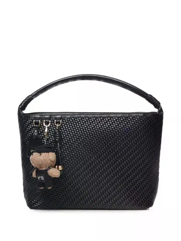 V°73 Zelda Woven-effect Shoulder Bag