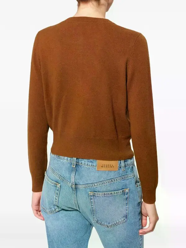 Isabel Marant Étoile Idesia Wool Cardigan - Brown