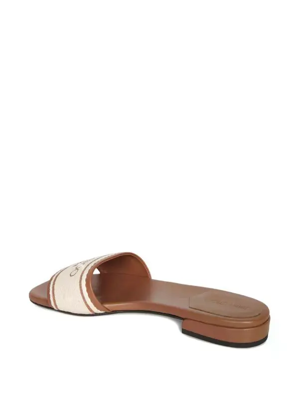 JIMMY CHOO Logo Strap Sandals