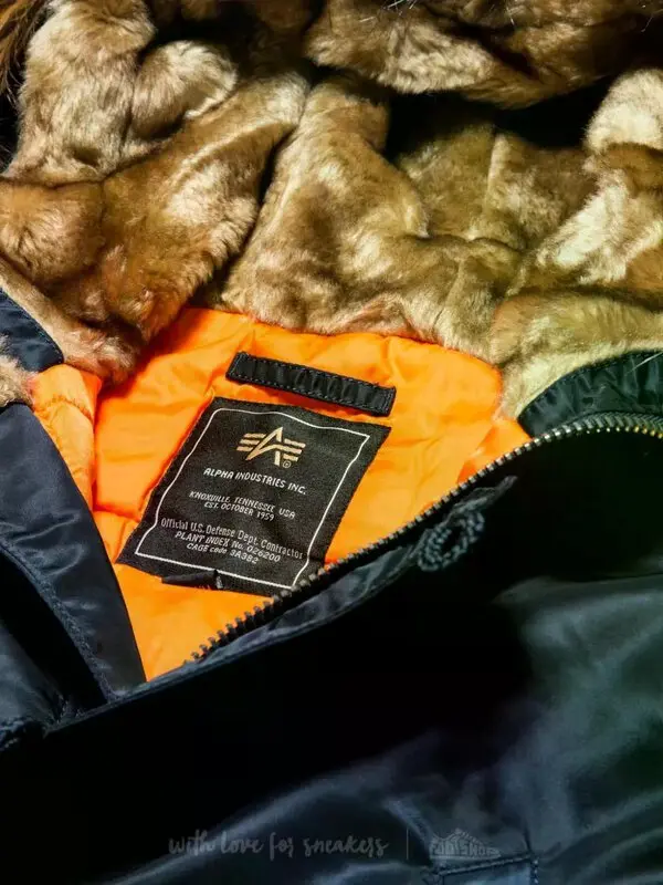 Alpha Industries N-3b Vf 59 Jacket - Blue