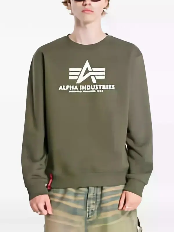 Alpha Industries Logo-print Sweater