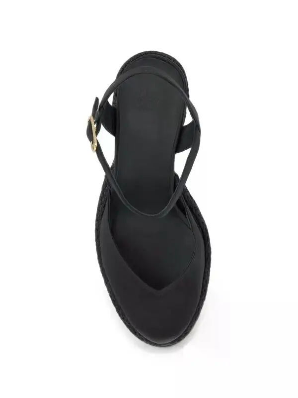 CastaÑer Vilnia Satin Platform Pumps