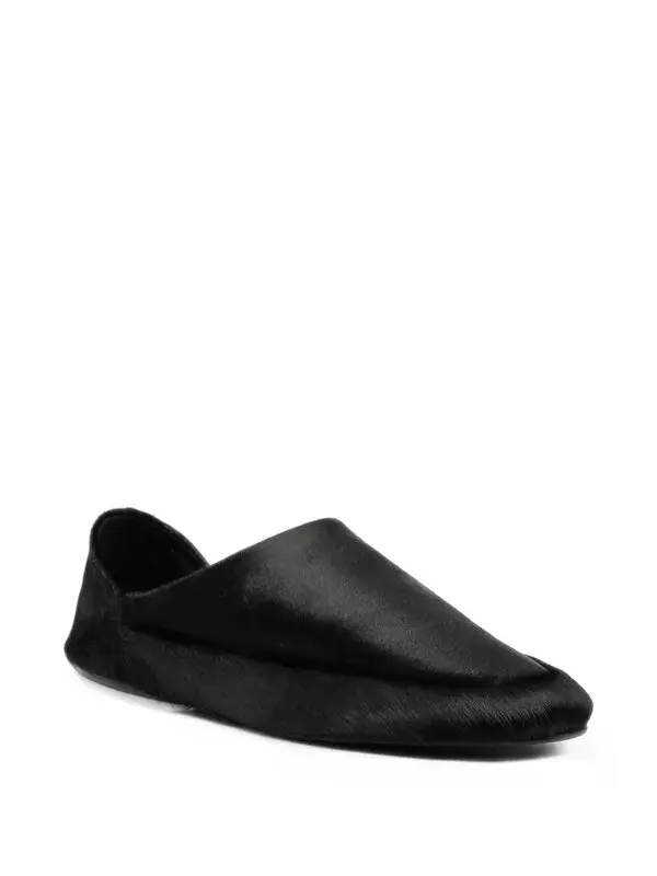 JUDE Floor Pony Hair Slippers