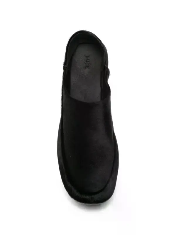 JUDE Floor Pony Hair Slippers