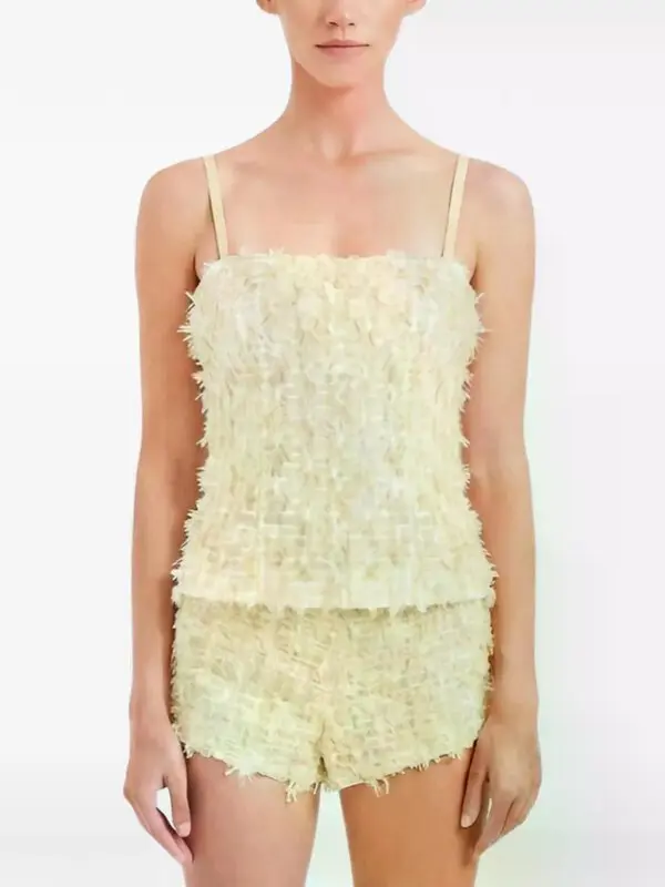 OW Mara Feathered-thread Top