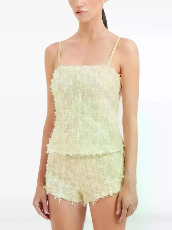 OW Mara Feathered-thread Top