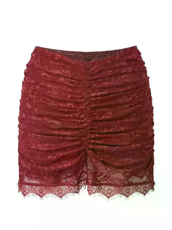 OW Selah Ruched Lace Skirt