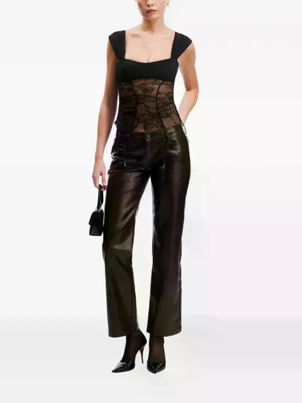 OW Vilda Lace Corset-style Top