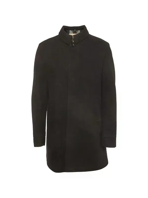 Burberry Single-breasted Coat - Black