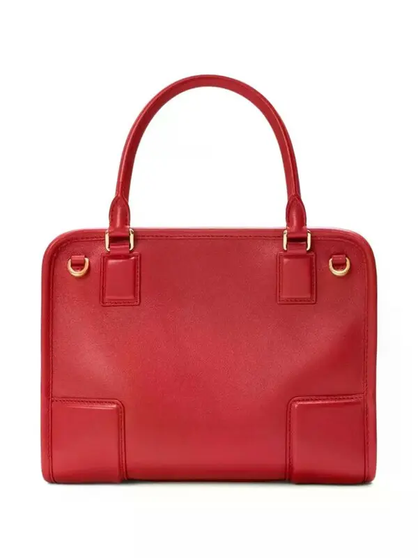 Loewe Small Amazona 180 Leather Tote Bag - Red