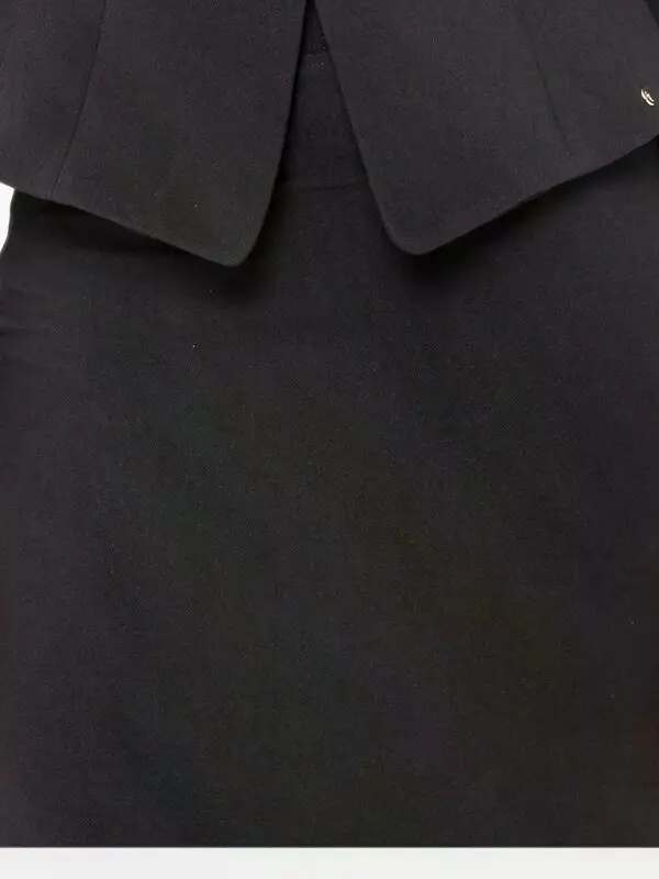 NISSA High-rise Midi Skirt - Black