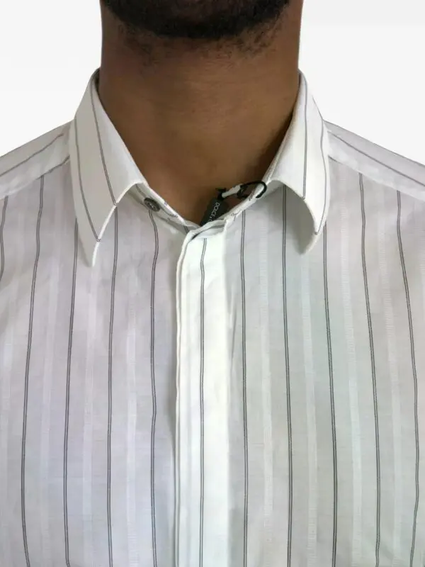 Dolce & Gabbana Pinstripe-print Shirt