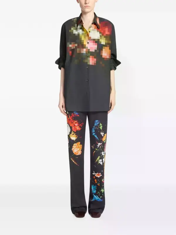 Dries Van Noten Cotton Cocoon Shirt