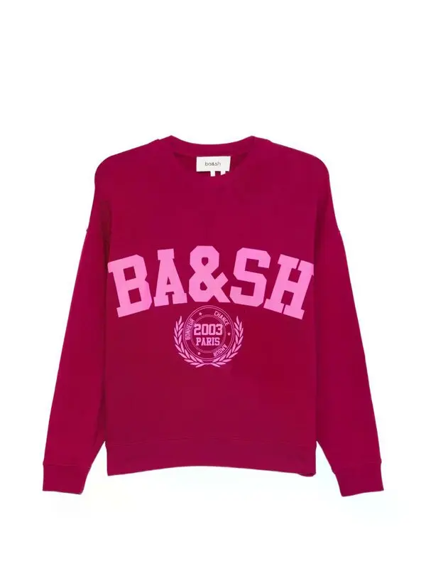 Ba&sh Benjamin Logo-print Sweatshirt - Pink