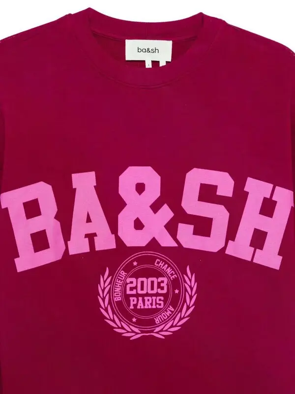 Ba&sh Benjamin Logo-print Sweatshirt - Pink