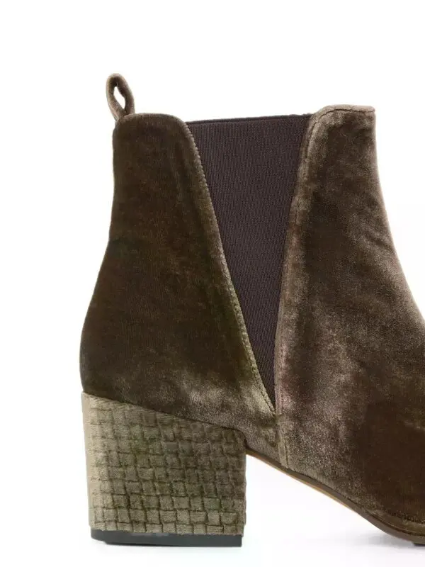 CastaÑer Neandra Velvet Ankle Boots