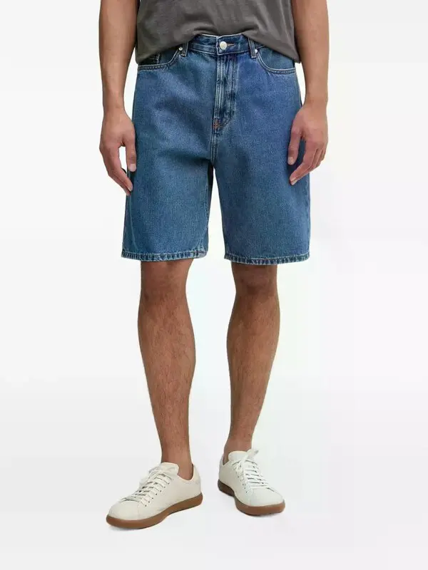 Marc O'polo Logo-patch Denim Shorts