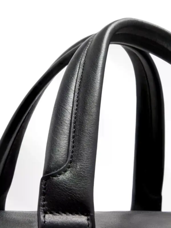 PIQUADRO Logo-plaque Leather Holdall