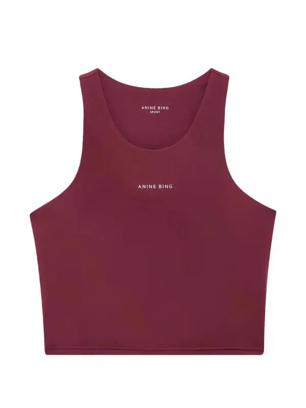 ANINE BING Elina Bra Burgundy - Red