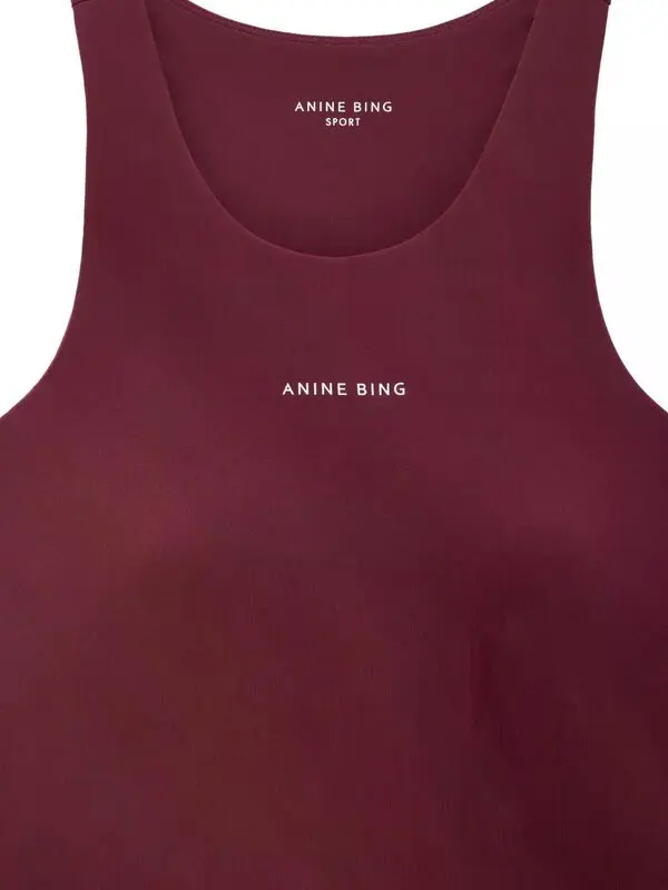 ANINE BING Elina Bra Burgundy