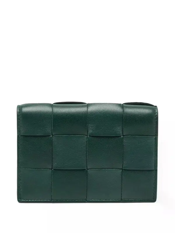 Bottega Veneta Cassette Leather Passport Holder