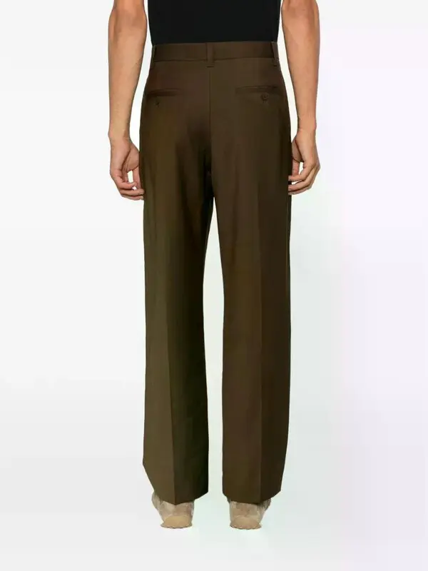Sandro Gerard Pleated Wide-leg Trousers