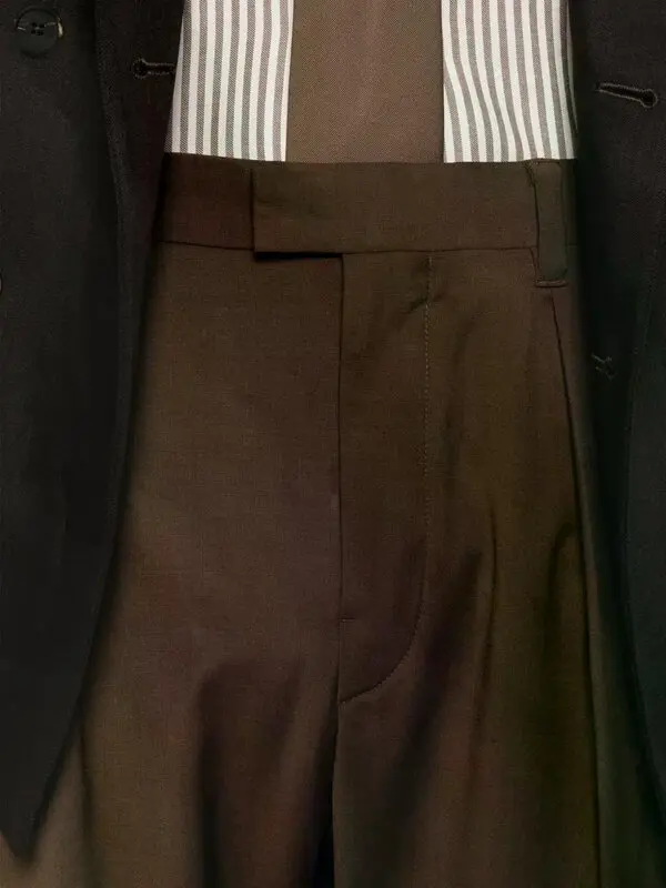 Sandro Gerard Pleated Wide-leg Trousers