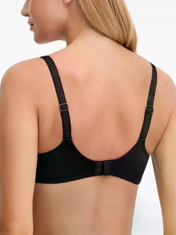 Chantelle Sublime Lace-overlay Logo-charm Bra