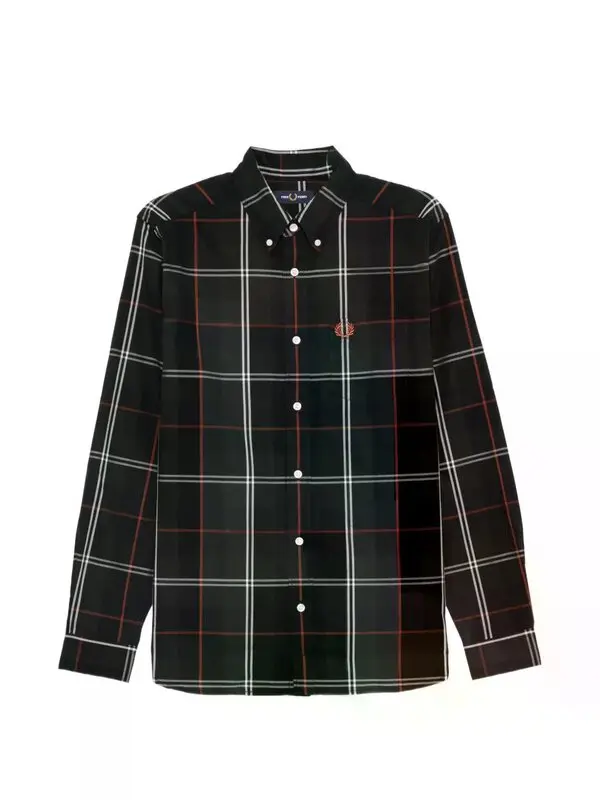 Fred Perry Poplin Tartan Shirt