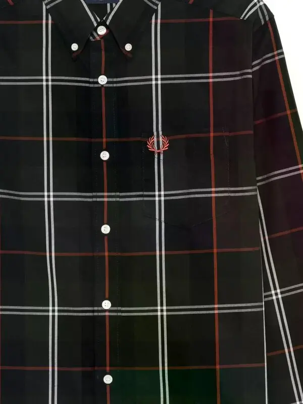 Fred Perry Poplin Tartan Shirt